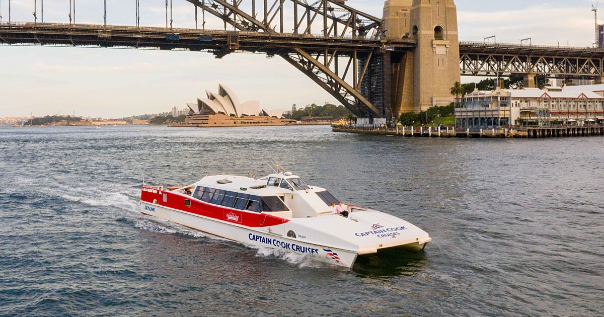 Single-Deck Rocket Ferries | Captain Cook Cruises Sydney Harbour
