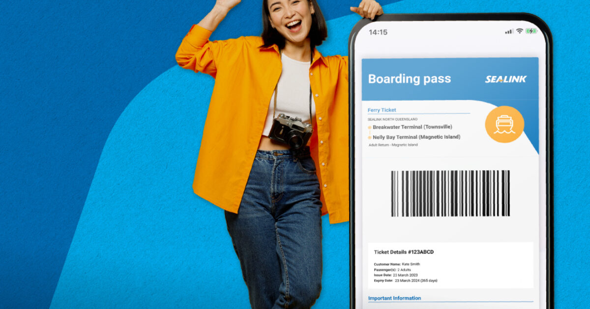New E-Ticketing System | SeaLink Magnetic Island