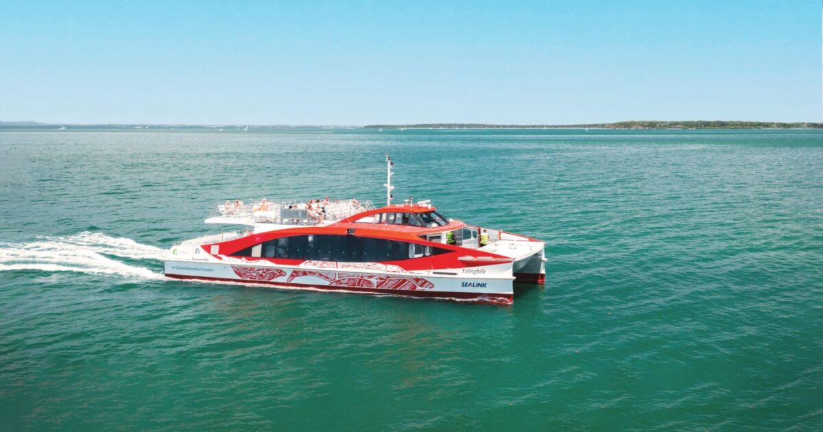 Passenger ferry ticket changes | SeaLink North Stradbroke Island