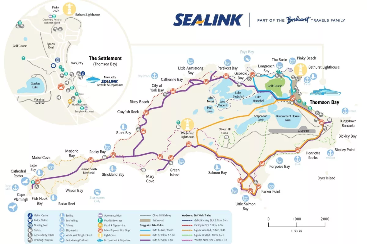Book Rottnest Island ferry & tours | SeaLink Rottnest Island