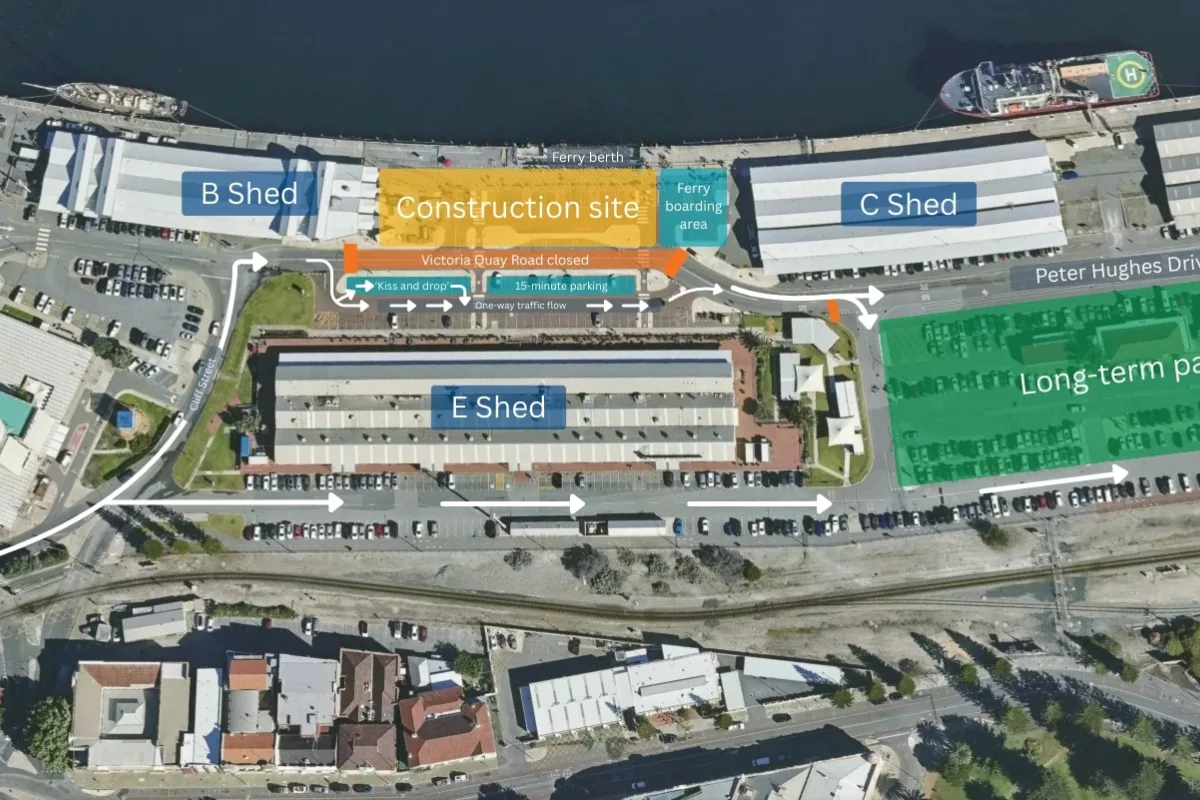 B Shed Terminal Renovations | SeaLink Rottnest Island