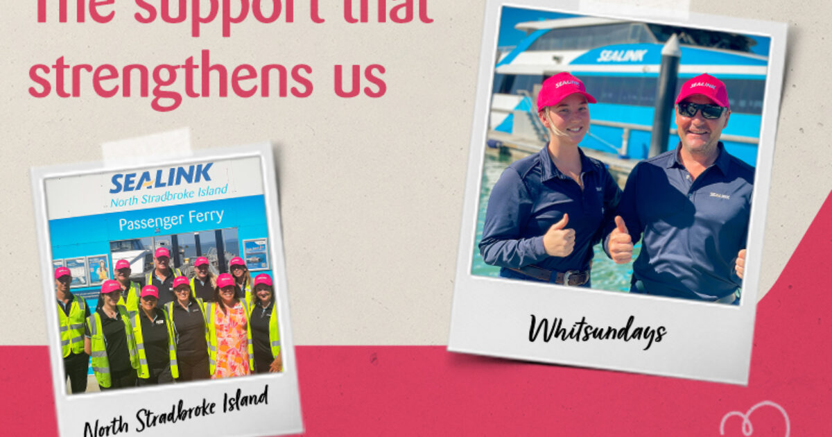 SeaLink Goes Pink for Breast Cancer Awareness Month | SeaLink