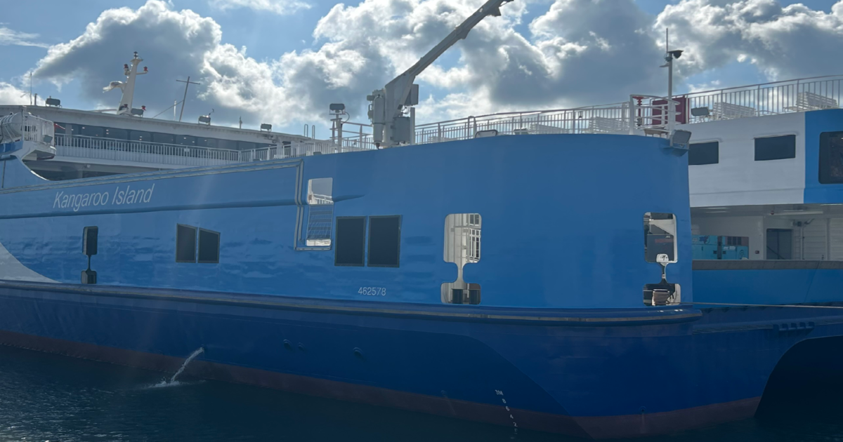 SeaLink confirms milestones for new Kangaroo Island Ferry… | SeaLink